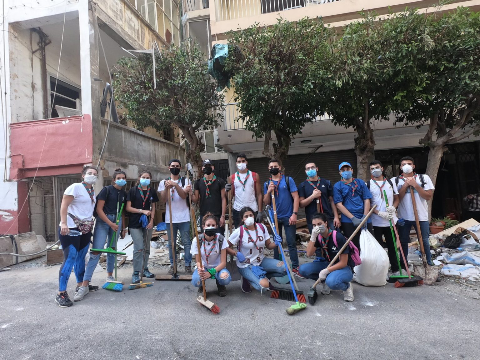 Soutenir les actions des scouts du Liban - Les 2 rives